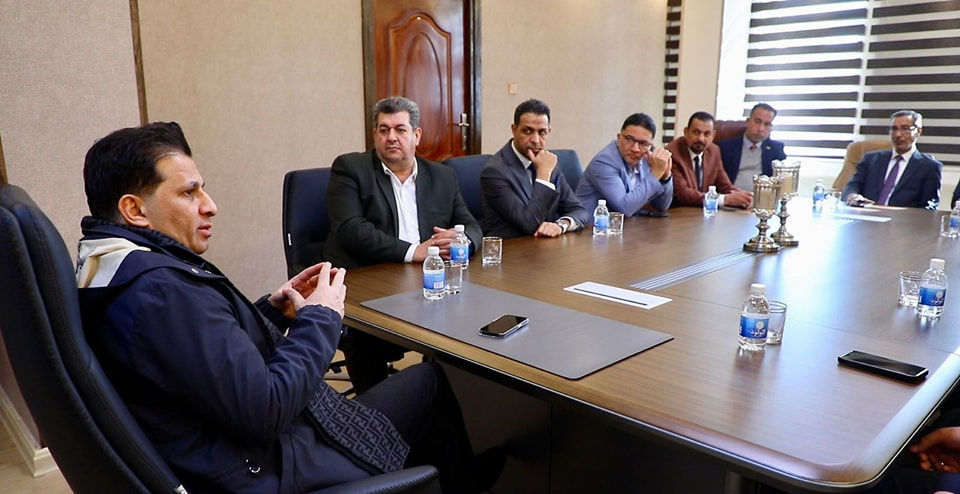 OCA » Newly-inaugurated Iraq NOC President Dr. Aqeel Muftin meets elite ...
