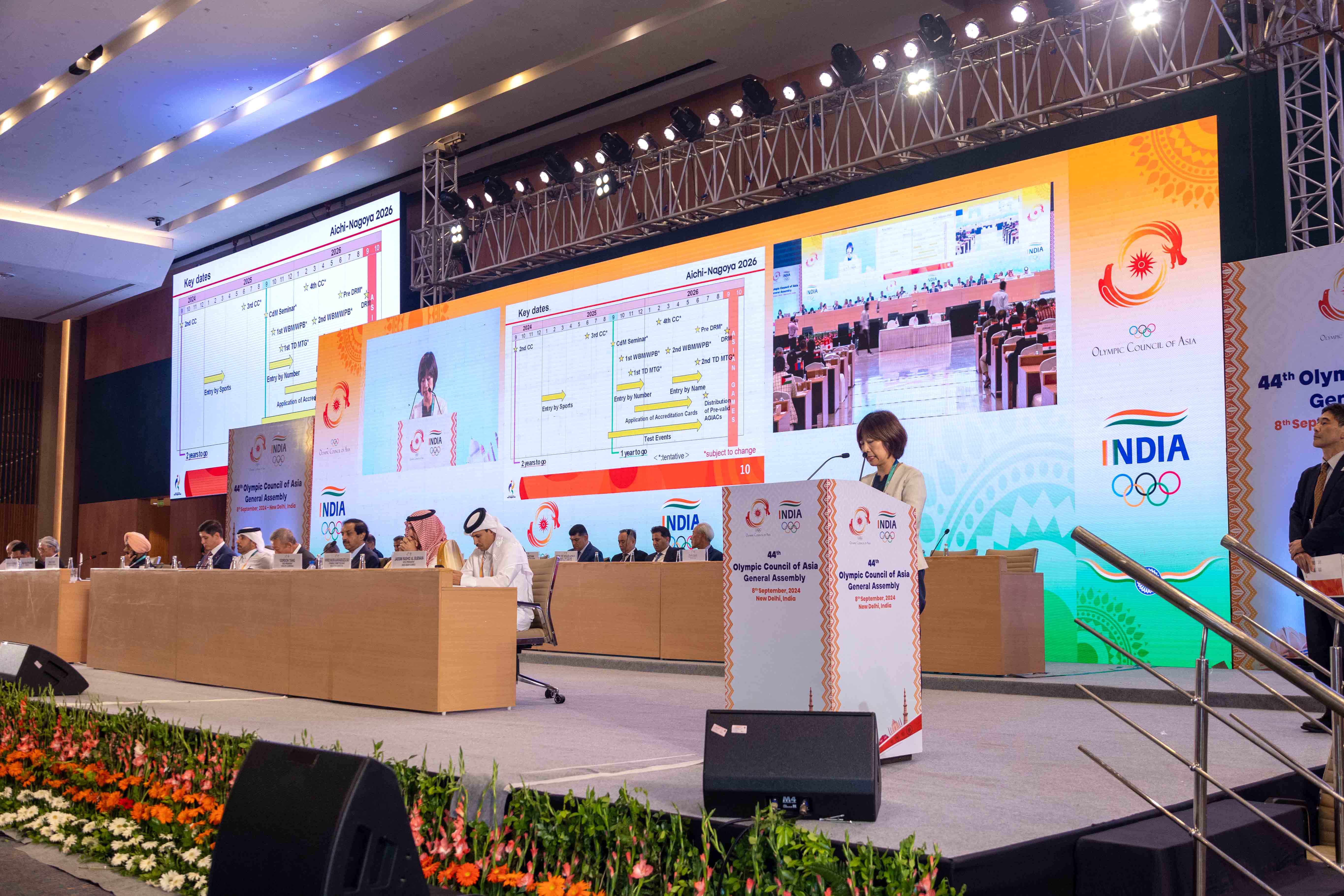 OCA » OCA, AINAGOC work on Asian Games Village solution