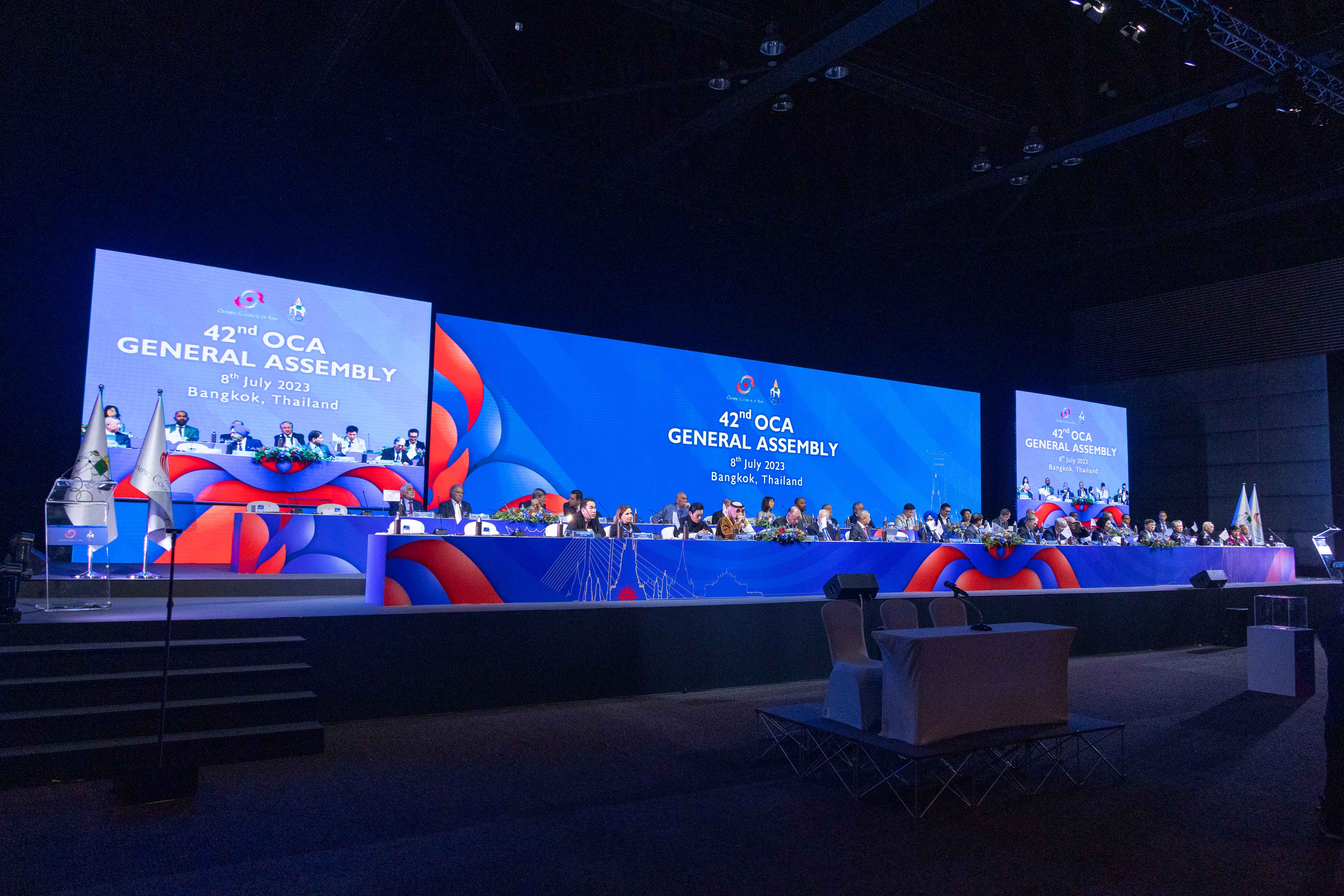 OCA » Asian Games hosts update OCA General Assembly