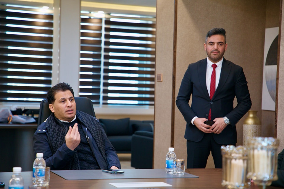 OCA » Newly-inaugurated Iraq NOC President Dr. Aqeel Muftin meets elite ...