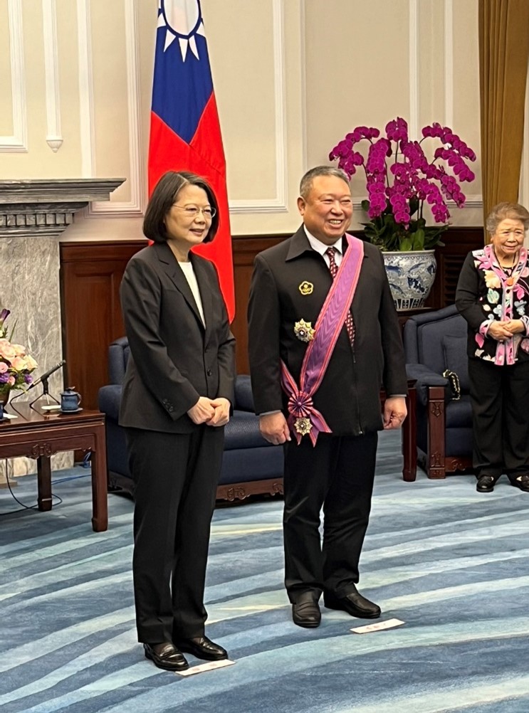 OCA » CTOC President Lin Hong-Dow receives Order of Brilliant Star ...