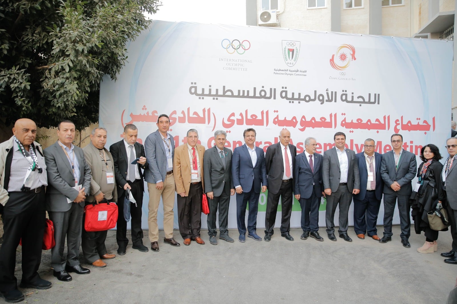 OCA » Palestine NOC holds General Assembly in new HQ