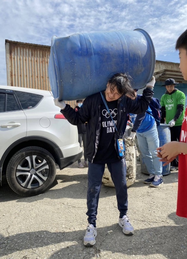 OCA » CTOC leads beach cleanup campaign for athletes and public