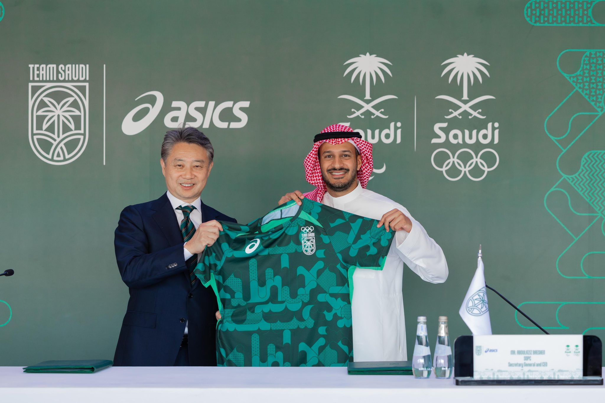 OCA » SOPC partners with ASICS as Official Kit Partner for Team Saudi